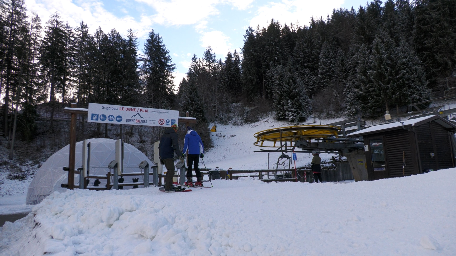 BORNO - Borno Ski Area, da oggi si scia - TeleBoario