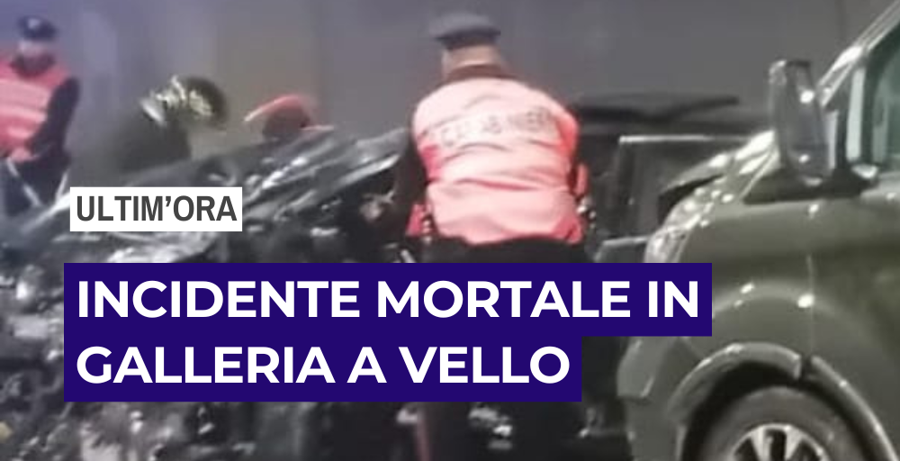 MARONE - Incidente mortale in galleria Vello sulla Sp 510 - TeleBoario