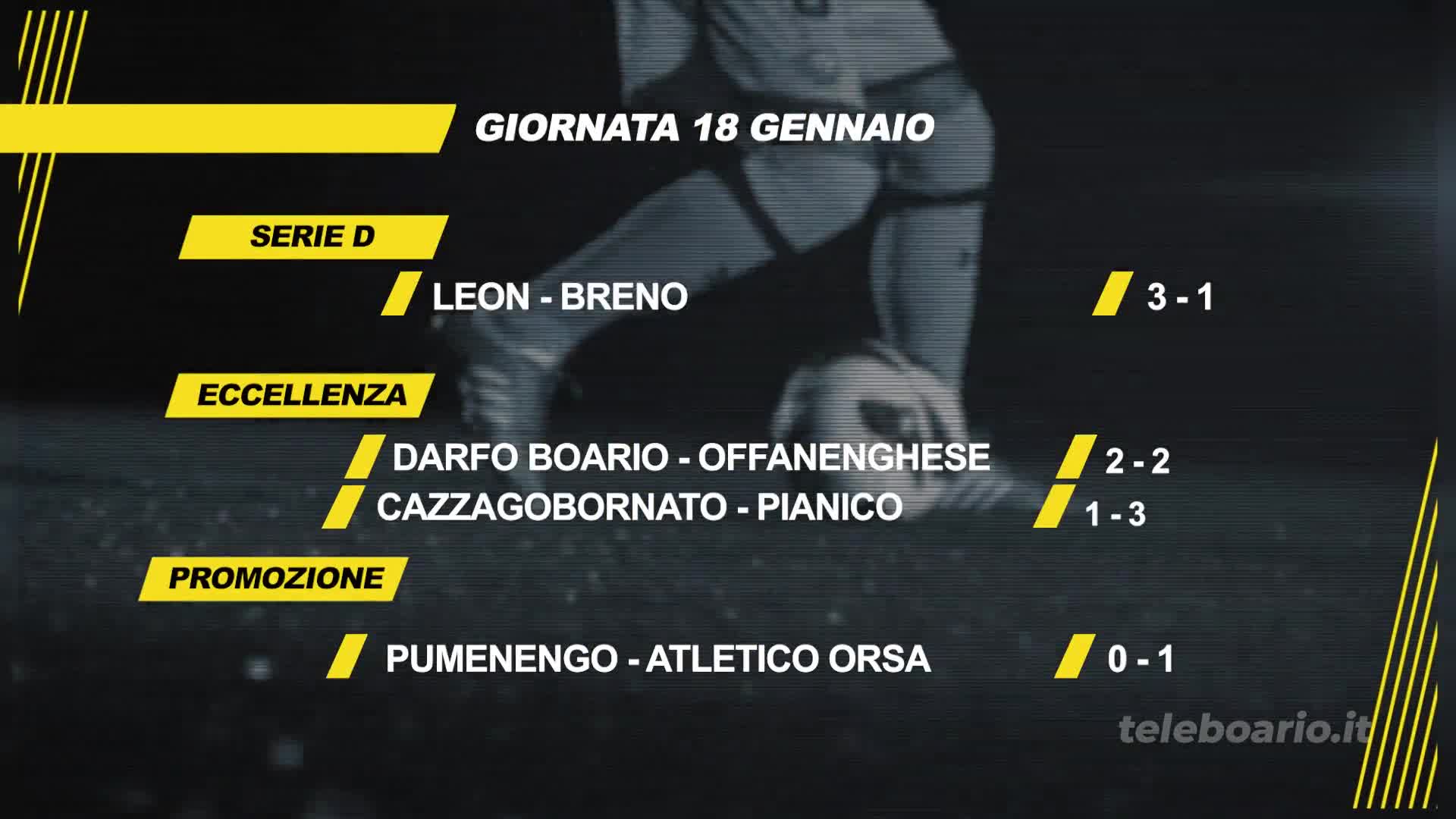 Il Pianico ritrova i 3 punti, vola il Sovere di Luca Sana - TeleBoario